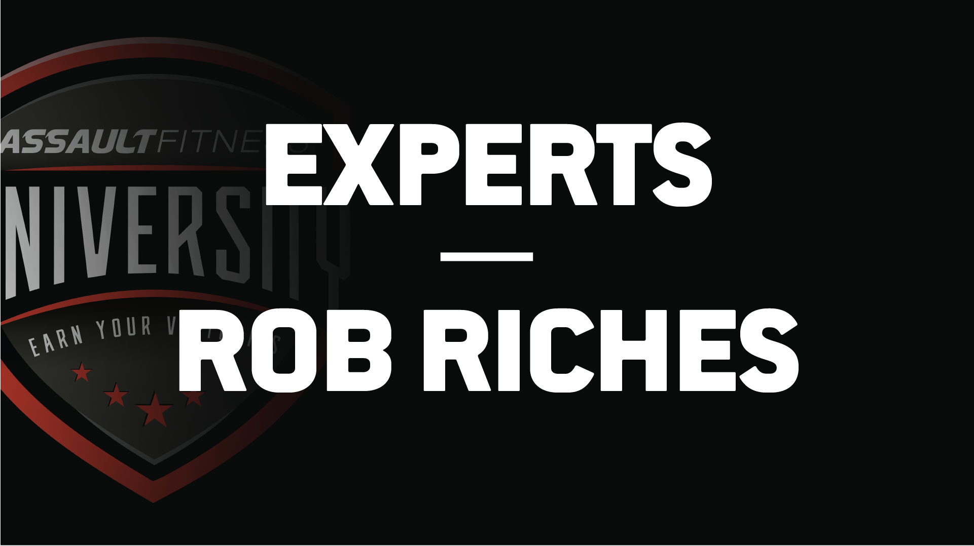 Rob Riches: Superset HIIT Full Body Workout With The AssaultRunner ...